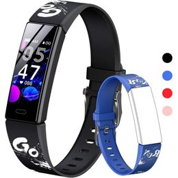 HOFIT mit 2 Armbändern, Geschenke für Jungen und Mädchen Smartwatch (Android)