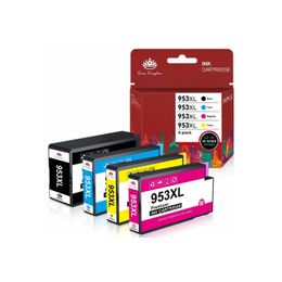 Toner Kingdom Druckerpatronen für HP 953XL Multipack Tintenpatrone (OfficeJet Pro 8710 8720 7720 7730 7740 8715 8718 8210 8725 8218 8728 8730 8740)