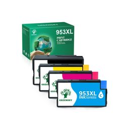 Greensky kompatibel für HP 953XL 953 XL multipack Tintenpatrone (OfficeJet Pro 7720 7740 8210 8728)