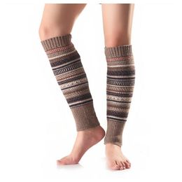 ManKle Beinstulpen Beinstulpen 1 Paar legwarmer Stricken Stulpen für Herbst und Winter