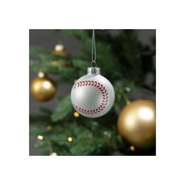 MARELIDA Christbaumschmuck Weihnachtsbaumschmuck Baseball D: 5