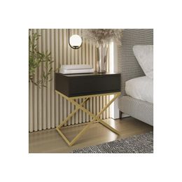 Beautysofa Nachttisch Max (inkl. Schublade