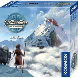 KOSMOS Verlag Spiel, Abenteuerspiel Cartaventura Lhasa echte Abenteuer Aktionspiel
