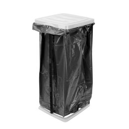 Spetebo Müllsackständer Kunststoff Müllsackständer weiß
