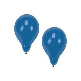 Papstar Luftballon 10 Luftballons Ø 25 cm blau