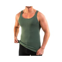 Hermko Unterhemd 3er Pack 3000 Herren Tank Top (Weitere Farben) aus 100% Bio-Baumwolle