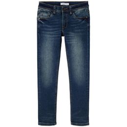 name it - Jeans-Hose NKMSILAS DNMTOGO 3537 in dark blue denim, Gr.92