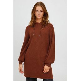 B.Young Strickkleid BYNORA TUNIC HOODIE