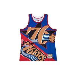 Mitchell & Ness Mitchell & Ness Basketballtrikot Big Face 5.0 Fashion Jersey Philadelphia 76ers