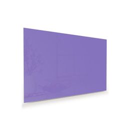 Primedeco Glasbild Wandbild Violetter Hintergrund I mit Aufhängung
