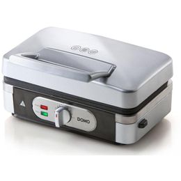 Waffel-toaster-grill 3in1 1000w silber / schwarz Domo do9136c