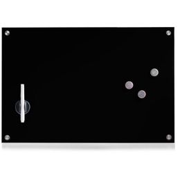 zeller - Magnetische Glastafel memo + 3 Magnete im Set, 60x40 cm
