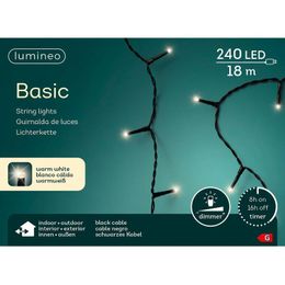 Led Lichterkette Basic 1800 cm 240 Lichter warmweiß 494261 - Lumineo