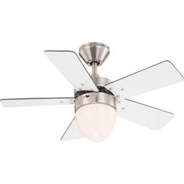 Globo Deckenventilator Marva 76 cm mit Licht und Zugketten