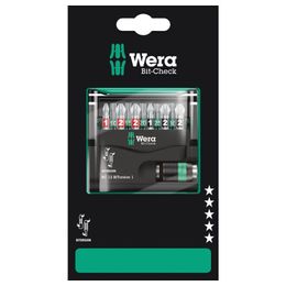 Wera Bit-Set Wera Bit-Check 12 BiTorsion 1 SB 05136385001 Bit-Set 1/4" (6.3 mm) in