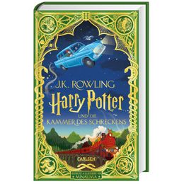 Harry Potter und die Kammer des Schreckens (MinaLima-Edition mit 3D-Papierkunst 2) - J.K. Rowling, Gebunden