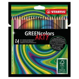 Buntstift Stabilo® GREENcolors ARTY 24er-Pack