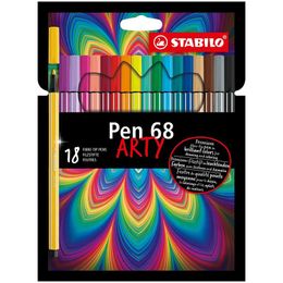 Filzstift Stabilo® Pen 68 ARTY 18er-Pack