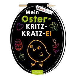 Ars Edition Mein Oster-Kritzkratz-Ei, Kartoniert (TB)