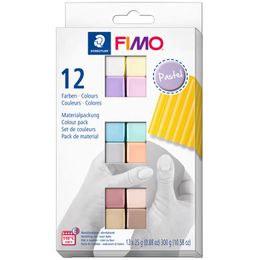 8023 C12-3 FIMO® soft PASTELL in 12 Farben