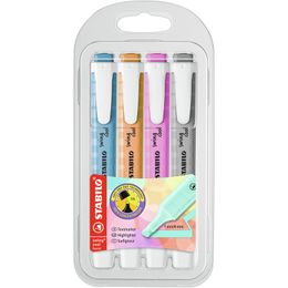 Textmarker Stabilo® swing cool Pastel 4er-Pack