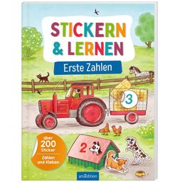 Ars Edition Stickern & Lernen - Erste Zahlen, Kartoniert (TB)