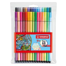 Filzstift Stabilo® Pen 68 NEON 30er-Pack