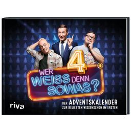 Riva Wer weiß denn sowas? 4 - Der Adventskalender zur beliebten Wissensshow im Ersten, Gebunden