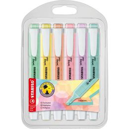 Textmarker Stabilo® swing cool Pastel 6er-Pack