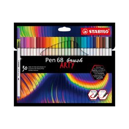 Filzstift Stabilo® Pen 68 ARTY brush 30er-Pack