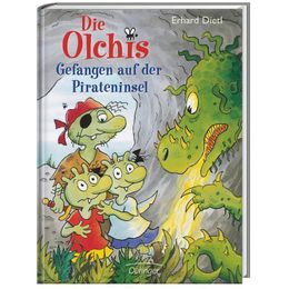 Oetinger Gefangen auf der Pirateninsel / Die Olchis-Kinderroman Bd.10 - Erhard Dietl, Gebunden