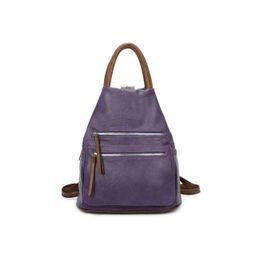 ITALYSHOP24 Rucksack Damen Freizeitrucksack Tasche Umhängetasche