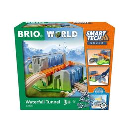 Brio® Spielzeugeisenbahn-Erweiterung Smart Tech Sound Wasserfall-Tunnel 4 Teile 33978