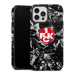 DeinDesign iPhone 13 Pro Max Handy Panzer Handyh&uuml;lle robuste Outdoor H&uuml;lle Schutzh&uuml;lle matt Coat Of Arms 1. Fc Kaiserslautern Muster Tough Case