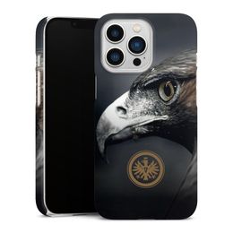DeinDesign iPhone 13 Pro Handy Premium Case Smartphone Handyh&uuml;lle Schutzh&uuml;lle matt Eintracht Frankfurt Eagle Official Licensed Product Premium Case