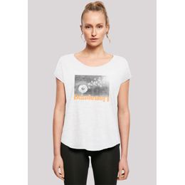 F4NT4STIC T-Shirt Dandelion Blume Print, weiß, M