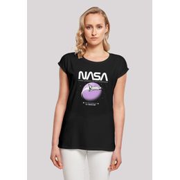 F4NT4STIC T-Shirt NASA Shuttle Orbit' Print, schwarz, S