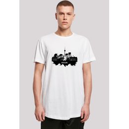 F4NT4STIC T-Shirt Cities Collection - Berlin skyline Print, weiß, S