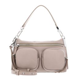 Coccinelle Schultertasche Hyle, beige, Powder Pink