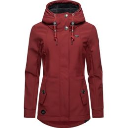 Ragwear Performance Jacket 'Monadde' female Red size 6XL