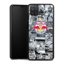 DeinDesign Galaxy A12 Handy Silikon H&uuml;lle Case schwarz Handyh&uuml;lle Red Bull Fc Red Bull Salzburg Salzburg