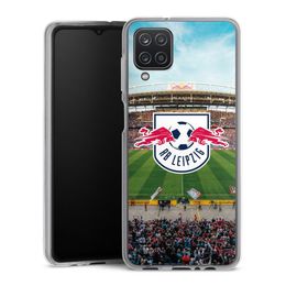 DeinDesign Galaxy A12 Handy Silikon H&uuml;lle Case transparent Handyh&uuml;lle Rb Leipzig Stadium Official Licensed Product Silikon Case