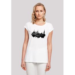 F4NT4STIC T-Shirt Cities Collection - Hamburg skyline Print, weiß, M
