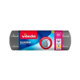 Vileda Müllbeutel SUPER+ 30,0 l grau, 15 St.