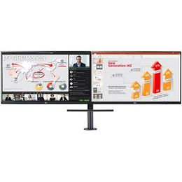 LG Ergo Dual 27QP88DP-BS Monitor 68,5 cm (27,0 Zoll) schwarz