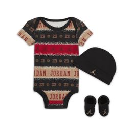 Jordan MJ Holiday 3-Piece Boxed Set Body-Set für Babys - Rot