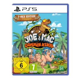ASTRAGON New Joe & Mac: Caveman Ninja - T-Rex Edition PlayStation 5