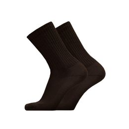 UphillSport Socken MERINO SPORT 2er Pack (2-Paar) in atmungsaktiver Qualität, schwarz