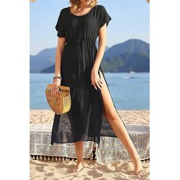 Coconut Sunwear Kleid in Schwarz - M