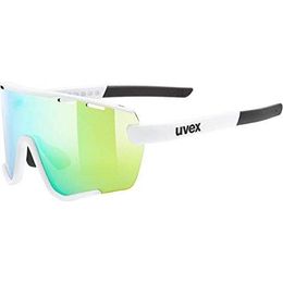 Uvex Sportstyle 236 Set Sportbrille white matt/mirror green